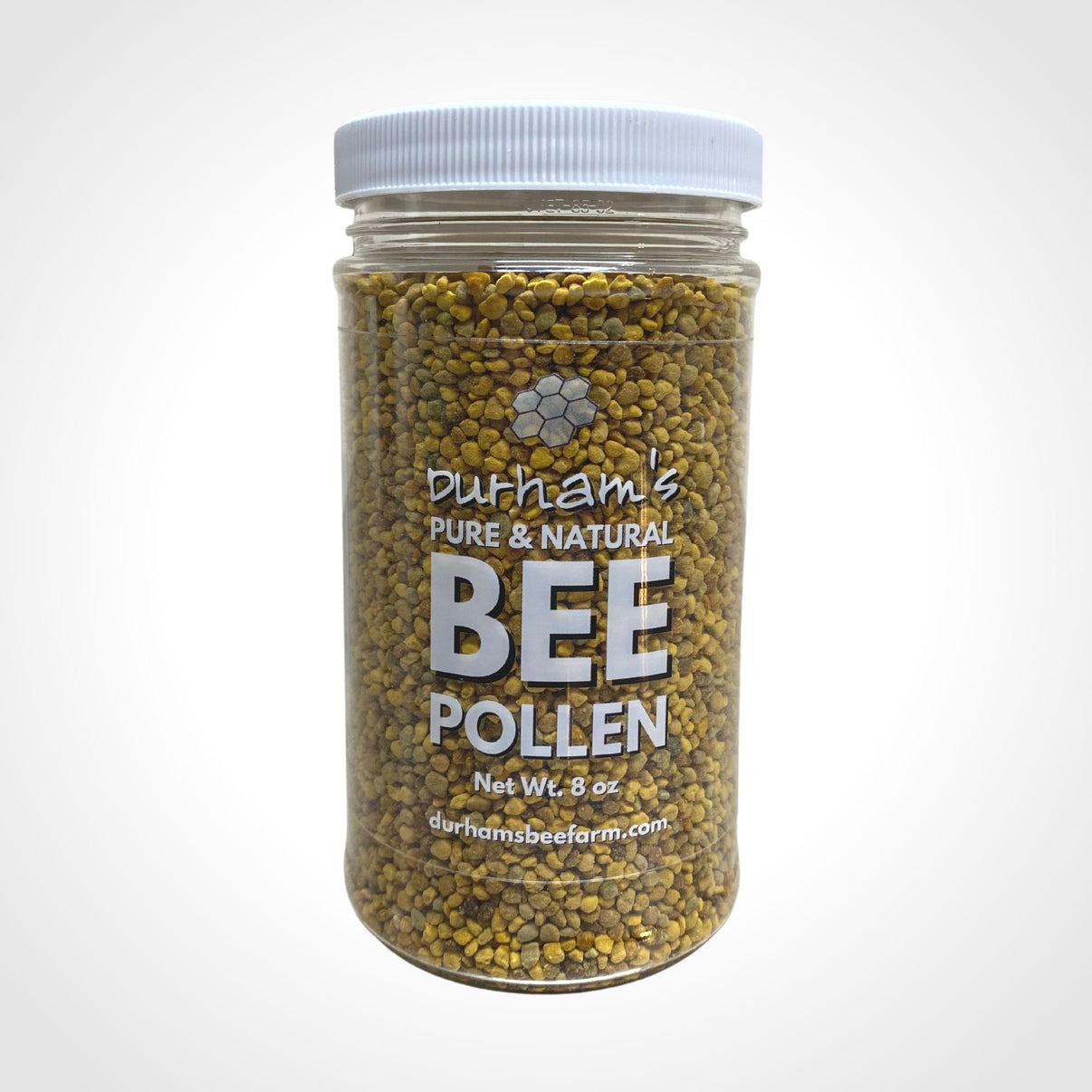 Pure Natural Bee Pollen 1/2 Pound Jar – Durhams Bee Farm